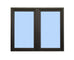 56"x54" Double Sash European uPVC Tilt and Turn Window – Windoorfull ...