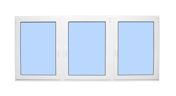 72"x24" Triple Sash European uPVC Tilt and Turn Window – Windoorfull ...